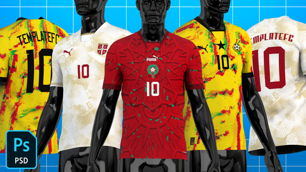 Milano Soccer Mock-up Templates - TemplateFC