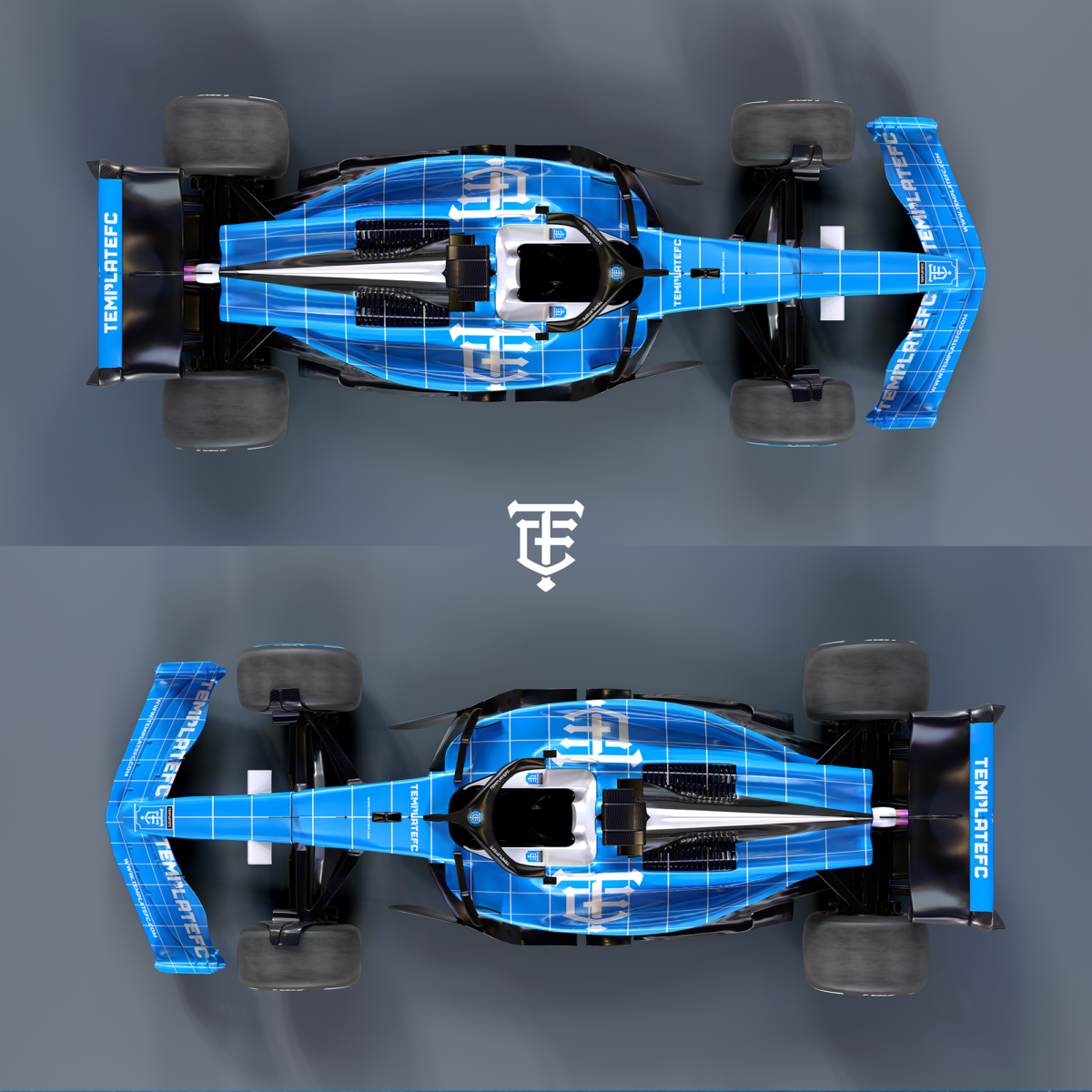 F1 Car Mock-Up Templates - TemplateFC